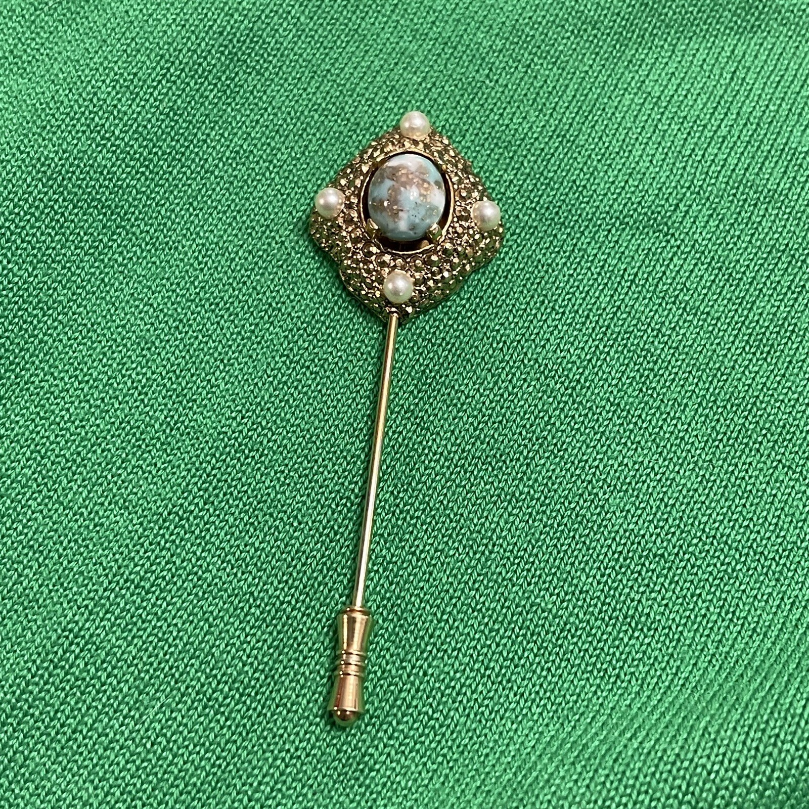 1968 Sarah Coventry Remembrance Long Stem Pin Lapel P… - Gem