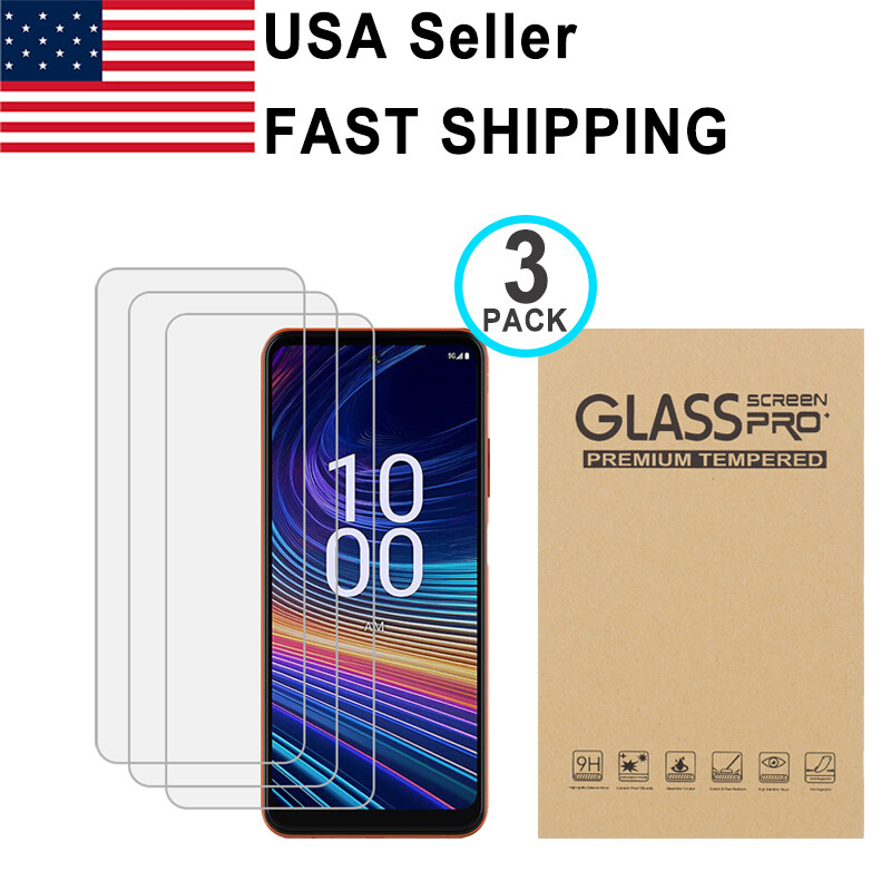 3PK Tempered Glass Screen Protector For Boost Mobile Celero 5G/5G Plus ...