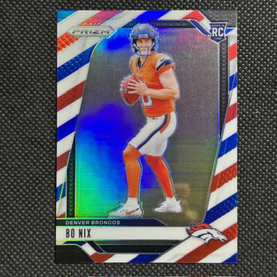 2024 Panini Prizm BO NIX ROOKIE RED WHITE And BLUE Right Out Of The ...