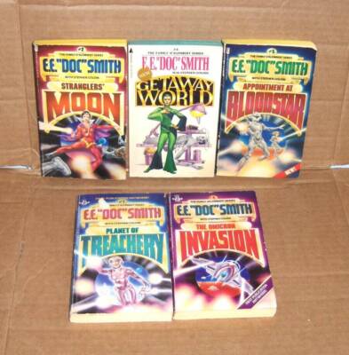 Family D'Alembert Series by E.E. Doc Smith Books 2 4 5 7 & 9 Planet of ...