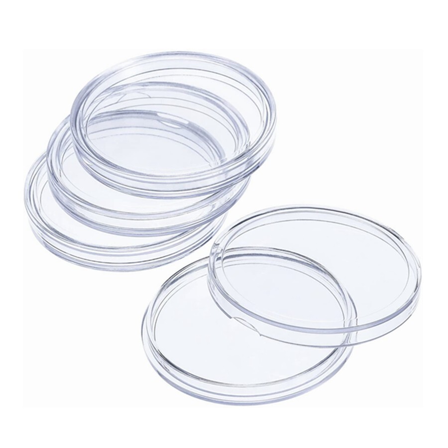 25 coin holders 38mm direct fit capsules for MORGAN,PEACE,IKE SILVER ...