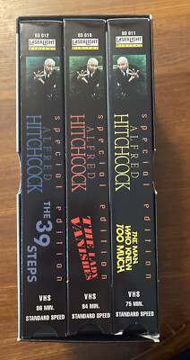 Alfred Hitchcock Collection Special Edition VHS Box Set 1998 | eBay