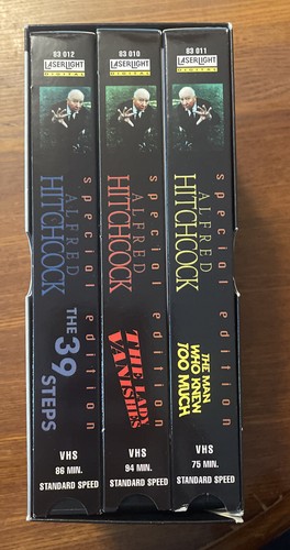Alfred Hitchcock Collection Special Edition VHS Box Set 1998 | eBay
