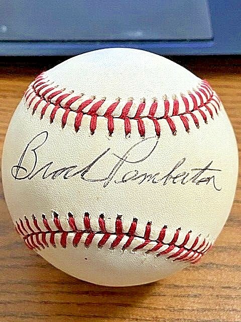 BROCK PEMBERTON SIGNED AUTOGRAPHED ONL BASEBALL! Mets! | eBay