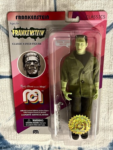 Mego Horror Frankenstein 8” Classics Action Figure #8321/10000 | eBay
