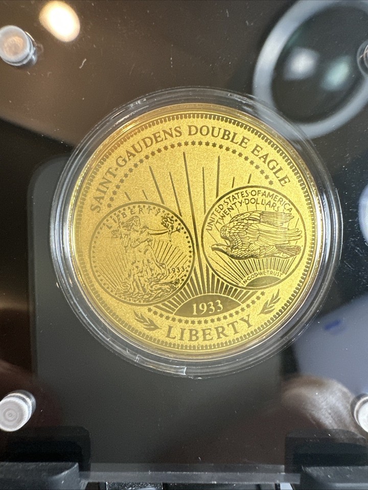 GOLD DREAM COINAGE - PURE GOLD COLLECTION 1933 Saint-Gaudens DOUBLE EAGLE 1/200 | eBay