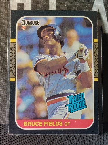 Bruce Fields 1987 Donruss Rated Rookie #47 | eBay.de