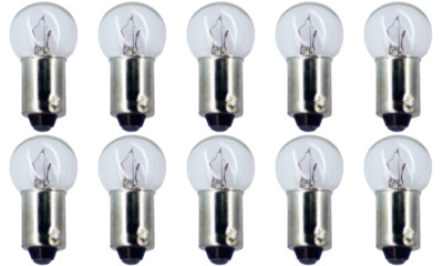 Box of 10 #433 Miniature Bulbs 18V 0.25A | eBay