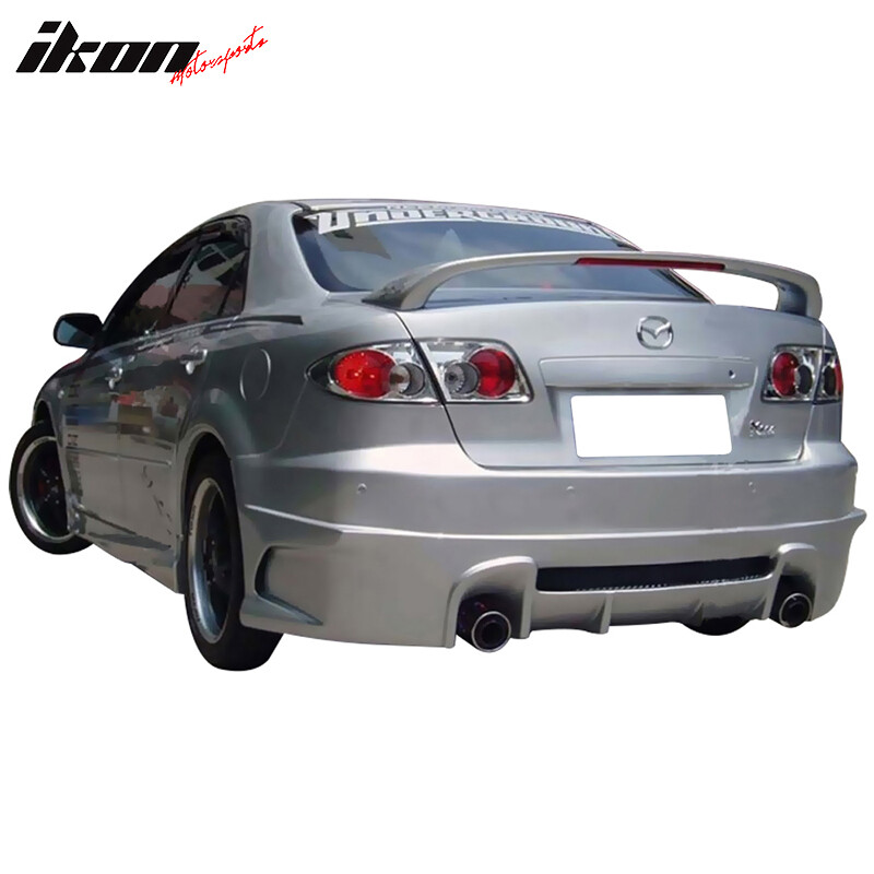 Fits 03-08 Mazda 6 4-Door OE Style Trunk Spoiler Painted #18J Grace ...