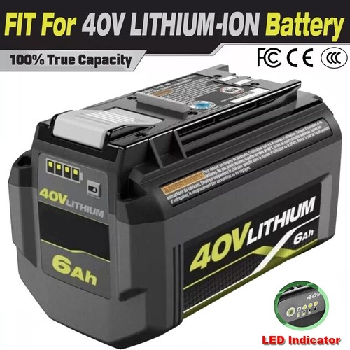 pack 40V Battery For Ryobi 40 Volt Lithium OP4050 OP4040 OP40602 NEW ...