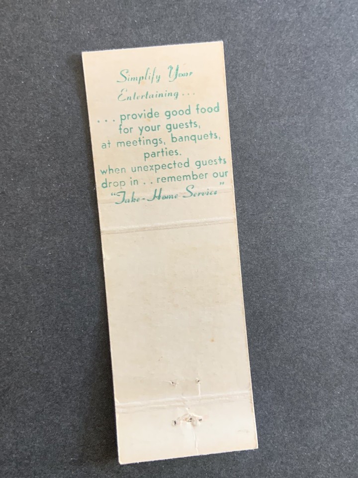 Vintage Matchbook: “Elby’s Family Restaurants” Matchcover | eBay