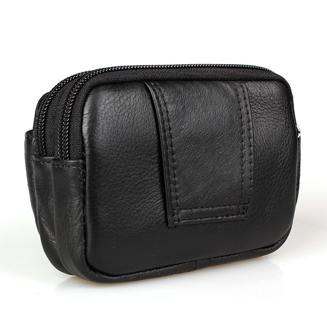 Viiger Multipurpose Horizontal Leather Cell Phone Pouch for Men With ...