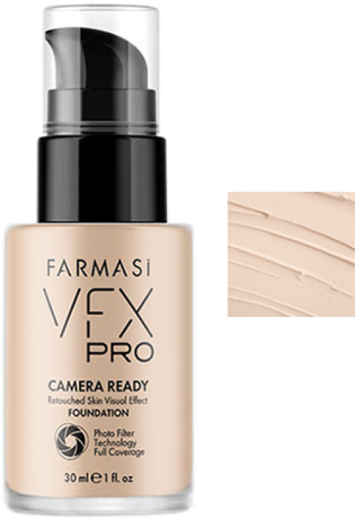 FARMASI-MAKE UP-VFX PRO FOUNDATION ALL COLOURS +PRIMER+STROBE+CONCEALER ...