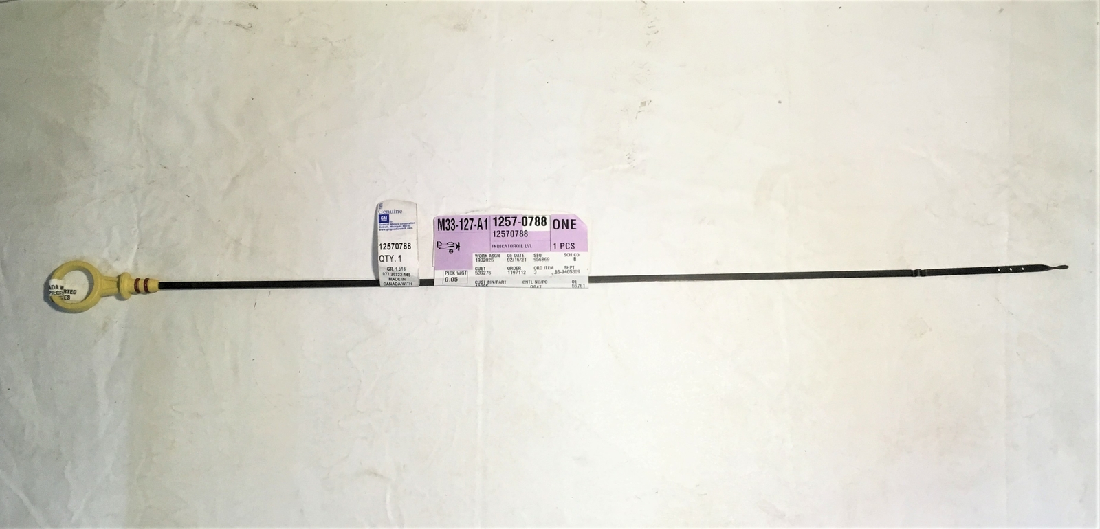 2008-2013 LS3 CORVETTE ENGINE OIL DIPSTICK EXCEPT DRY SUMP NEW GM ...
