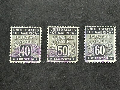 PN 13, PN 14, PN 15 - 1945 US Postal Notes, Used | eBay
