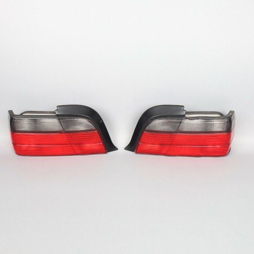 BMW 318i 323i 325i 328i M3 E36 Tail Light Set Left Right Pair Red Clear ...