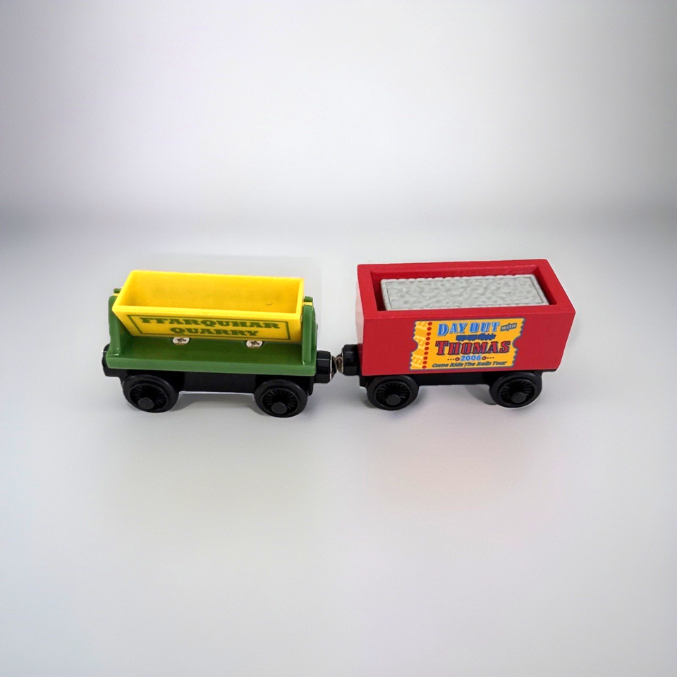 Thomas & Friends Wooden Railway Quarry Car Cargo & Day Out Thomas Coal ...