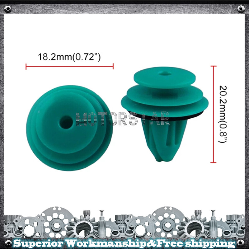 25Pcs Car Door Trim Panel Retainer Clips #90467-10188 For Toyota Sienna ...