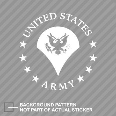 E-4 Specialist US Army Rank Sticker Die Cut Decal SPC OR-4 E4 | eBay