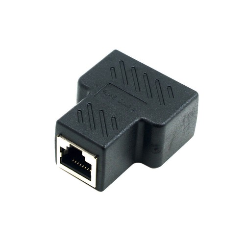 RJ45 Ethernet Network Splitter Adapter STP UTP Cat6 RJ45 8P8C Patch ...