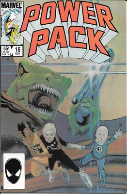 POWER PACK - #16 (November 1985) features Franklin Reed | eBay