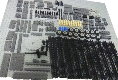 Lot of Lego tank track links and technic parts | eBay