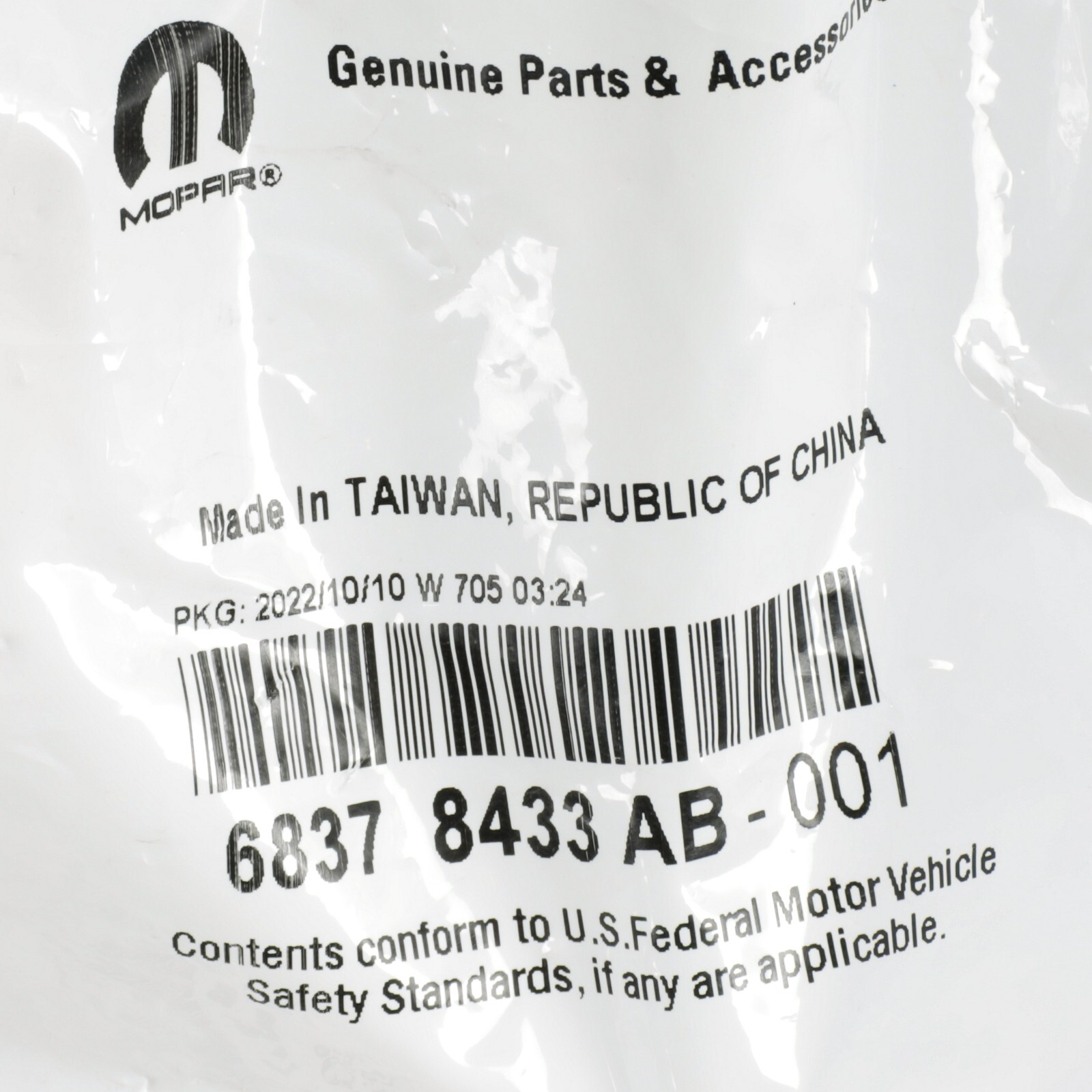 Genuine Mopar Side Marker Lamp Left 68378433AB for sale online | eBay