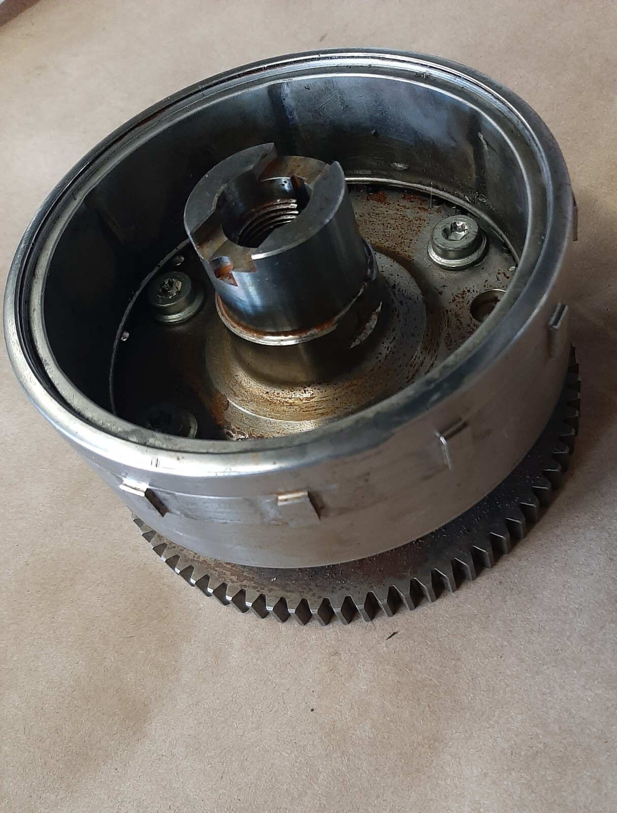 2008 Honda TRX 420 Rancher 420 Flywheel and Starter Gear 31110-HP5-601 ...