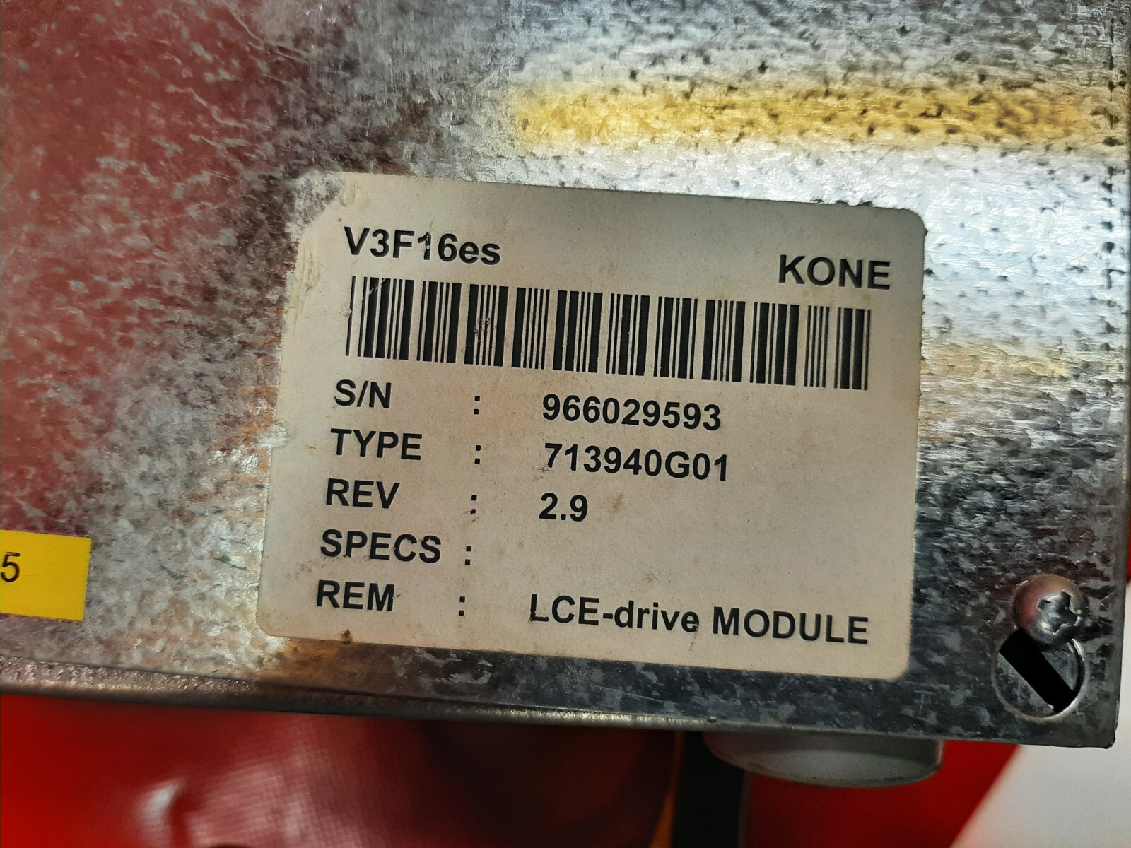 KONE TYPE:713940G01 LCE-Drive Module V3F16ES | eBay.de