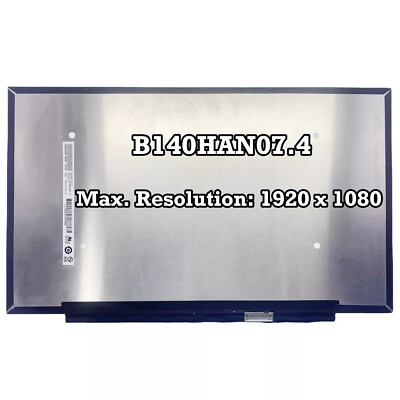 B140HAN07.4 14.0 inch Display Replacement Panel Matrix Laptop LCD ...