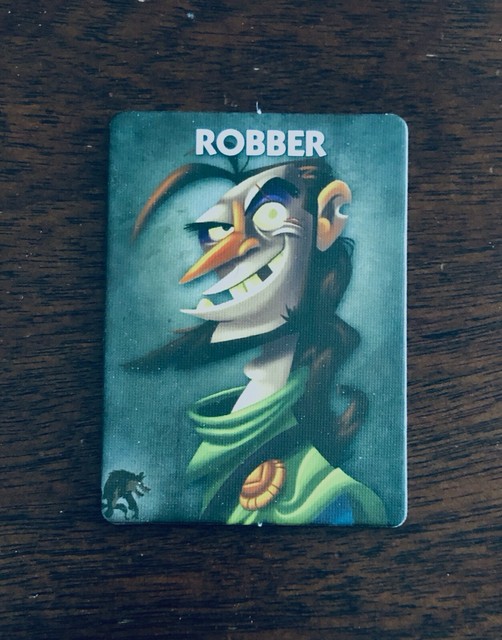 One Night Ultimate Werewolf (Robber Card) Official Extra/Replacement ...