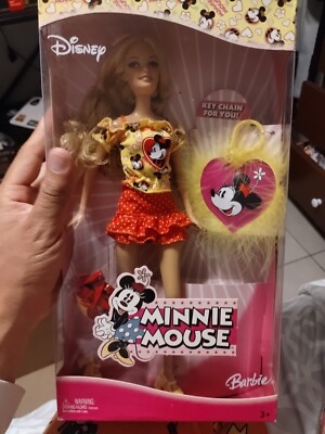Disney Minnie Mouse Barbie Doll 2005 NRFB #J0873 | eBay