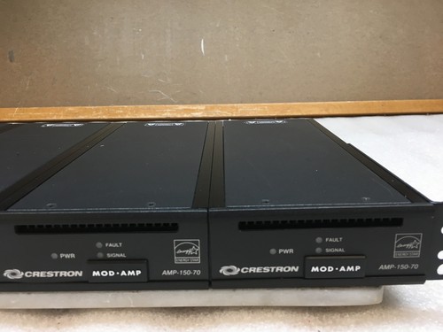 Crestron AMP-150-70 Single-Channel Modular Power Amplifier Set of 4 | eBay