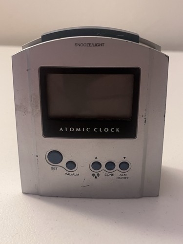 Vintage Atomic Clock digital travel alarm clock, battery operated | eBay