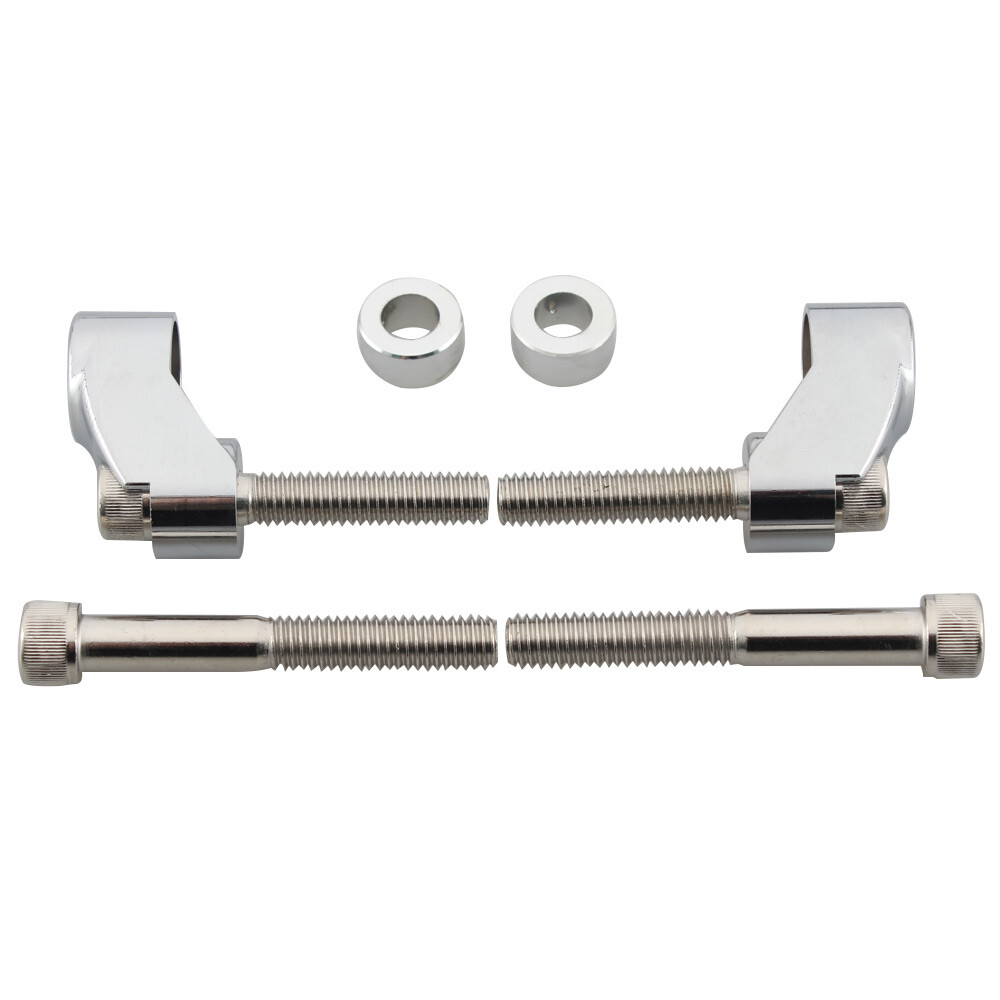 39mm-49mm Front Turn Signal Bracket Relocation Kit For Harley Softail ...