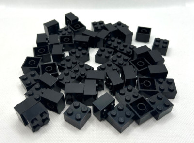 50 Black LEGO Basic Bricks Size 2x2 bulk | eBay