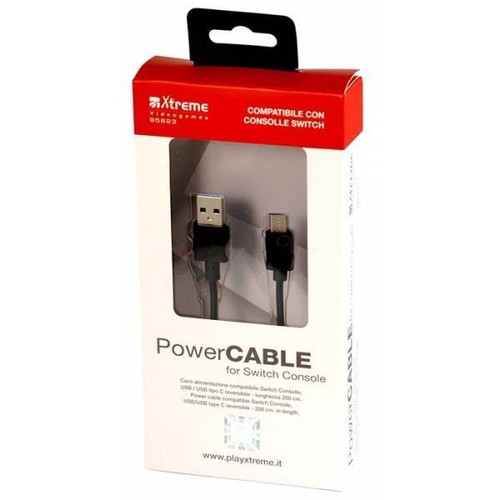 XTREME Nintendo Switch Power Cable Switch Lite (Type C Power Cable ...