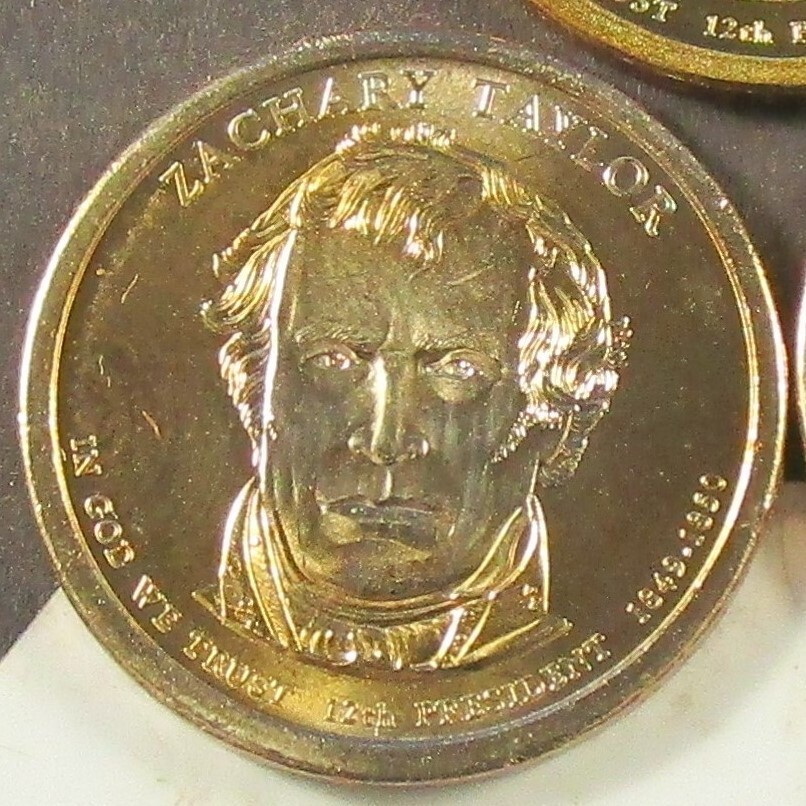 2009 D Zachary Taylor Presidential Dollar From Mint Roll | eBay