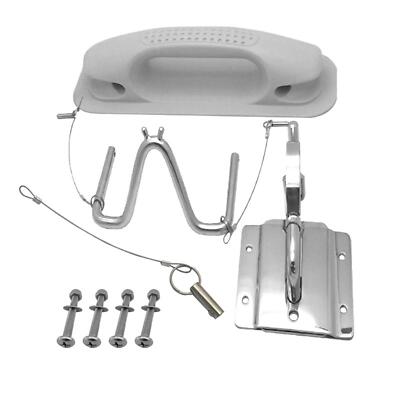 Boat Snap Davits Set Durable Strong Handle Pad Quick Release Boat Grab ...