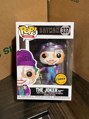 Funko POP 337 DC Super Heroes 1989 Batman The Joker Chase Figure Jack ...