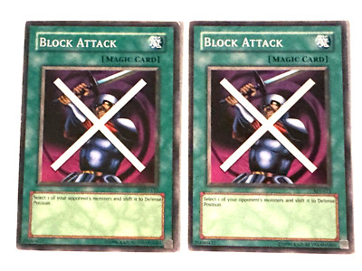 Block Attack - SDJ-031 / MRD-133 - Common - Unl Edition - NM YuGiOh! X2 ...