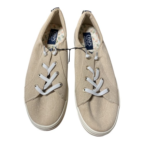 Chaps Women's Fairwinds Canvas Slip On Classic Fit Floral Boat Shoes ...