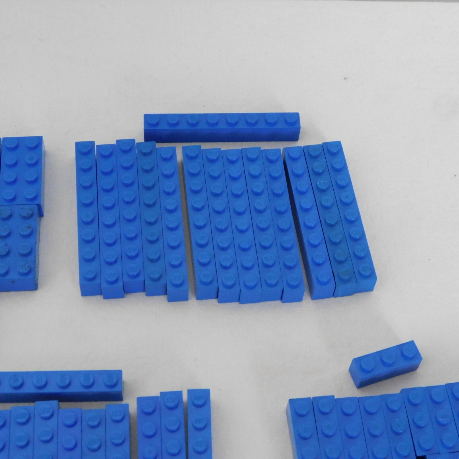 Lot of 246 Mixed Lot Blue Classic Lego Bricks Various Sizes ALL LEGO ...