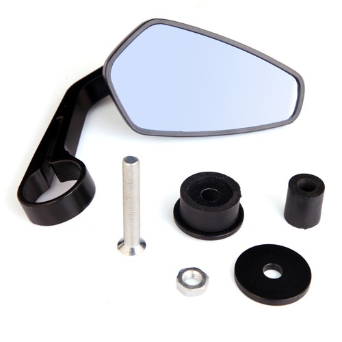 New Motorcycle 7/8" Bar End Mirrors Custom For Honda CB650F CBR600F ...