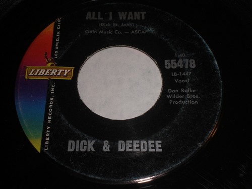 Dick & DeeDee - All I Want / Life's Just A Play 45 | eBay