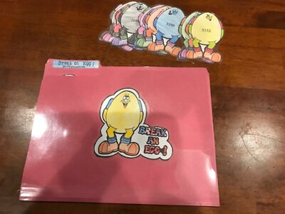 Break an Egg! Multiplication Grade 3-4 math file folder game teacher | eBay