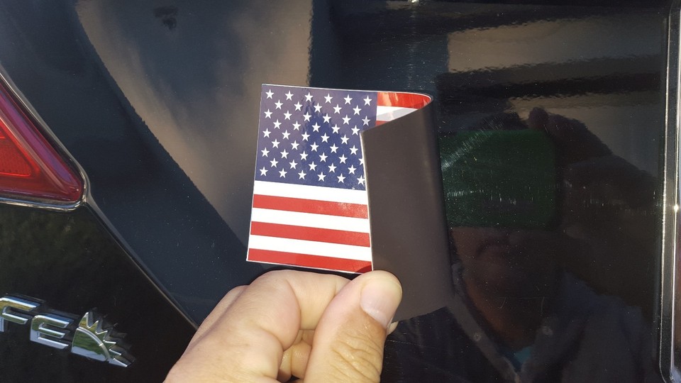 American Flag car Magnet 5in x 3in for Car Fridge Mailbox etc Heavy ...