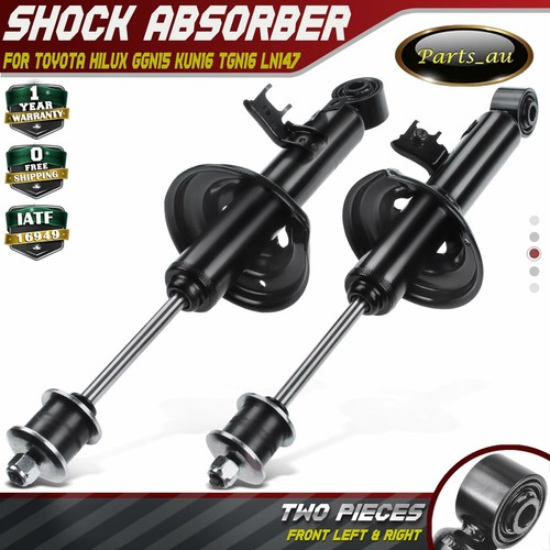2x Front Shock Struts for Toyota Hilux GGN15 GGN120 KUN16 TGN16 GUN122 ...
