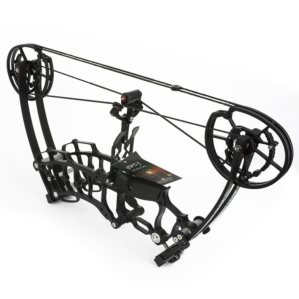 Compound Bow Short Axis 30-60lbs Dual-use Steel Ball Arrow Hunting ...