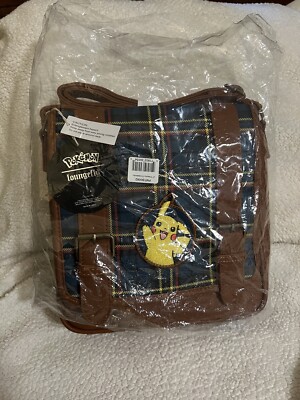 Loungefly Pokémon Tartan Plaid Pikachu Crossbody Purse Bag | eBay